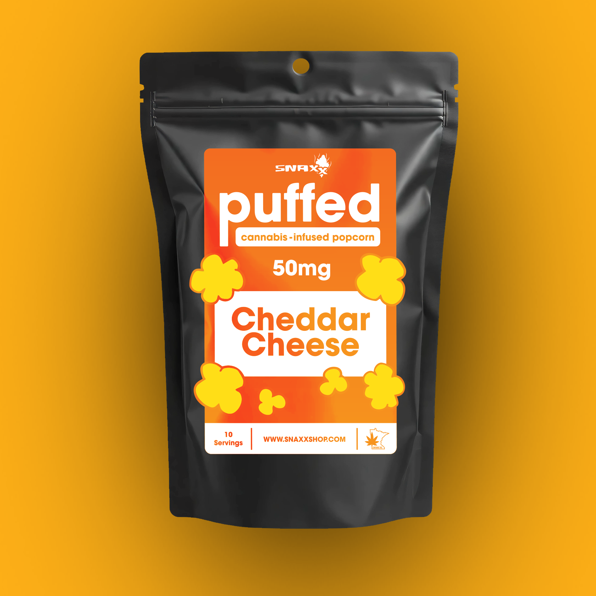 CHEDDAR CHEESE - 50mg BAG – SNAXX SHOP